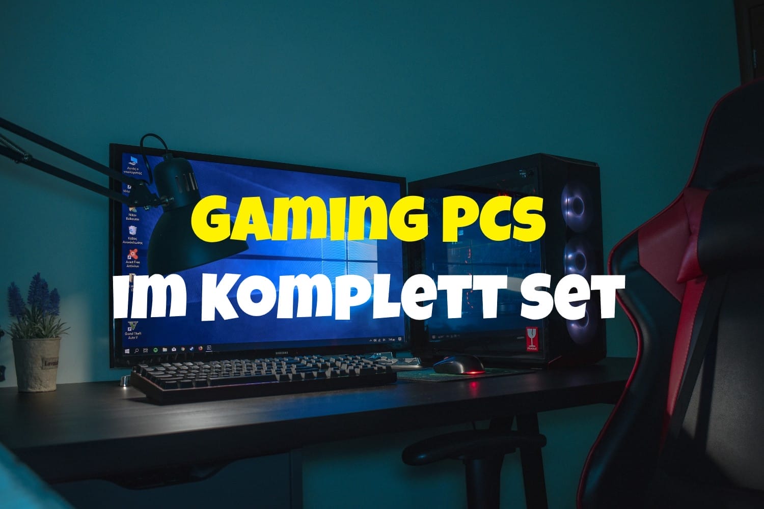 Gaming PC Set: Mit einem Komplettpaket direkt durchstarten